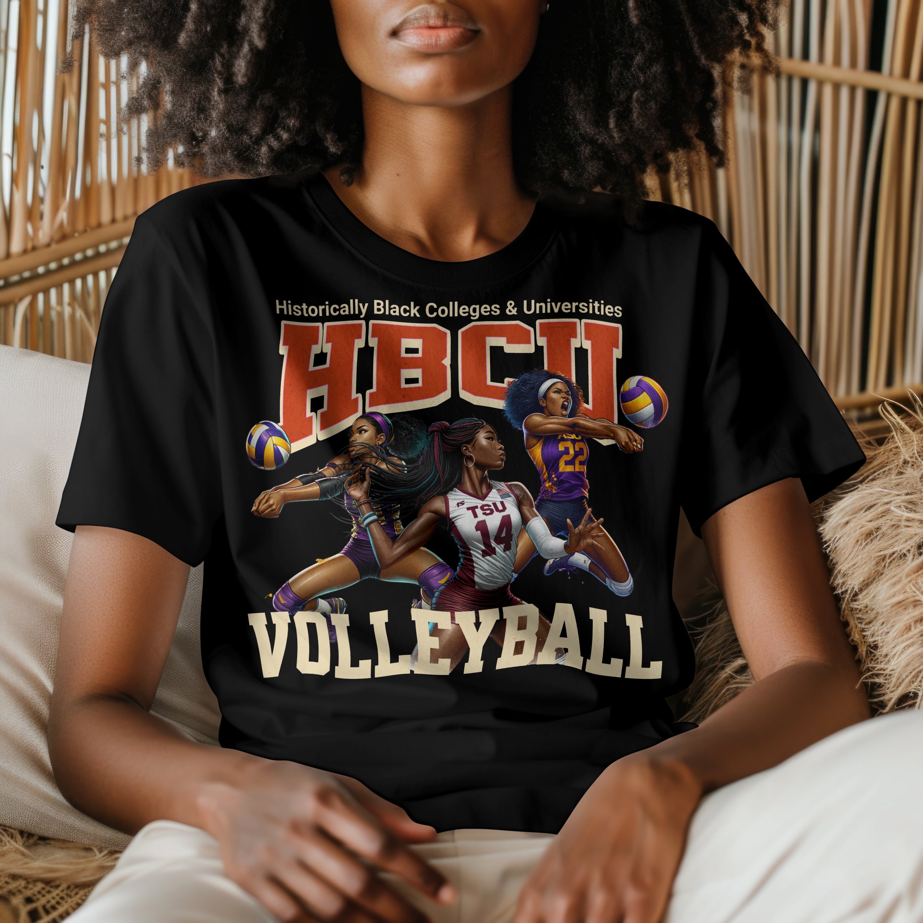 HBCU Volleyball Fans Wear – AMBROSE ATHLETICS APPAREL